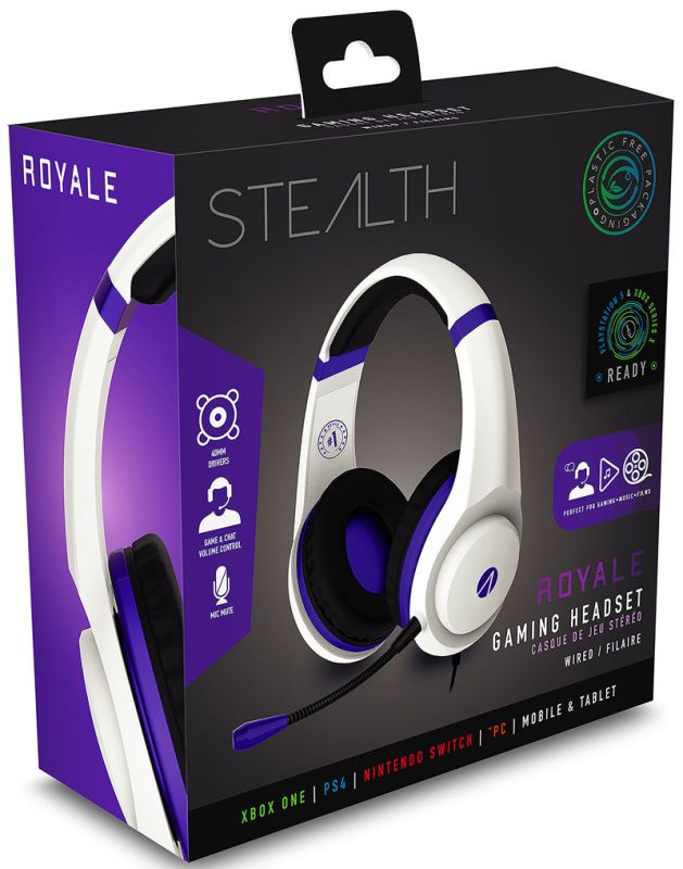 STEALTH XP-Royale Stereo Gaming Headset - Metallic Purple – The Game ...