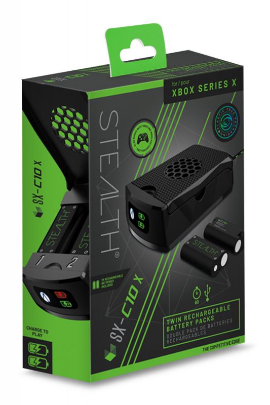 STEALTH SX-C10X Twin Rechargeable Battery Packs – The Game Collection