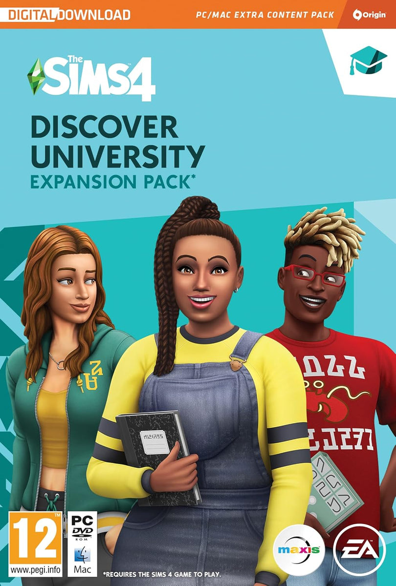 The Sims 4 Expansion Pack 8 - Discover University (PC) – TGC