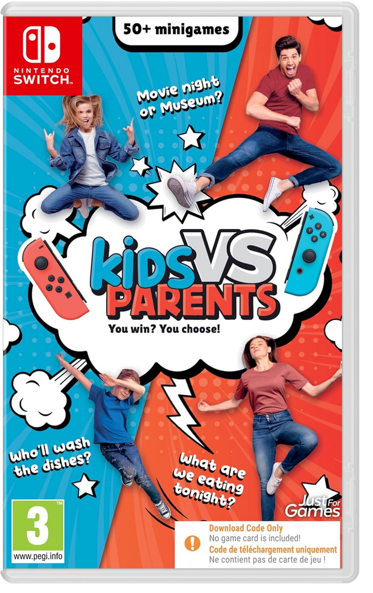 Kids vs Parents (Code In A Box) (Switch) – TGC