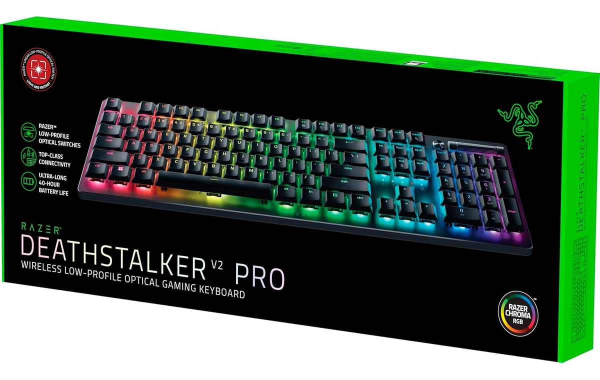 Razer DeathStalker V2 Pro Wireless Keyboard – The Game Collection