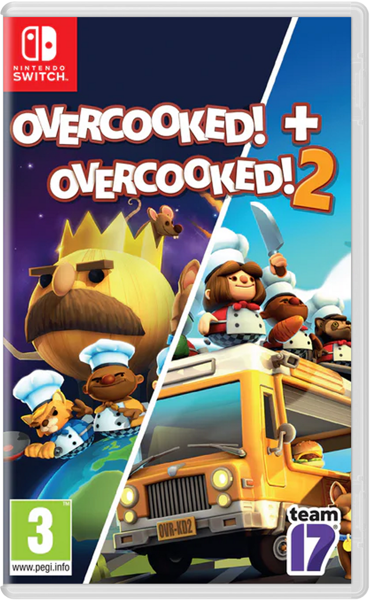 Overcooked! + Overcooked! 2 (Switch) – The Game Collection