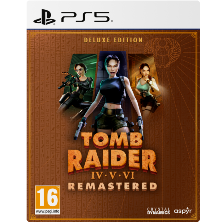 Tomb Raider IV-VI Remastered Starring Lara Croft: Deluxe Edition (PS5) – The Game Collection