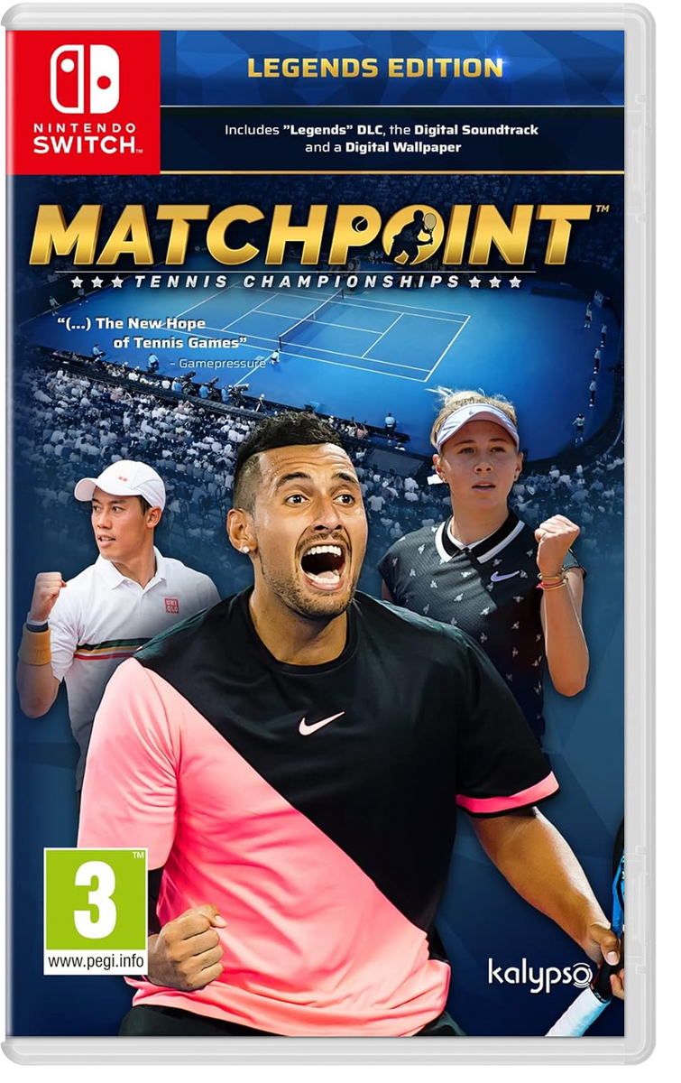 Matchpoint Tennis Championships Legends Edition (Switch) – The Game ...