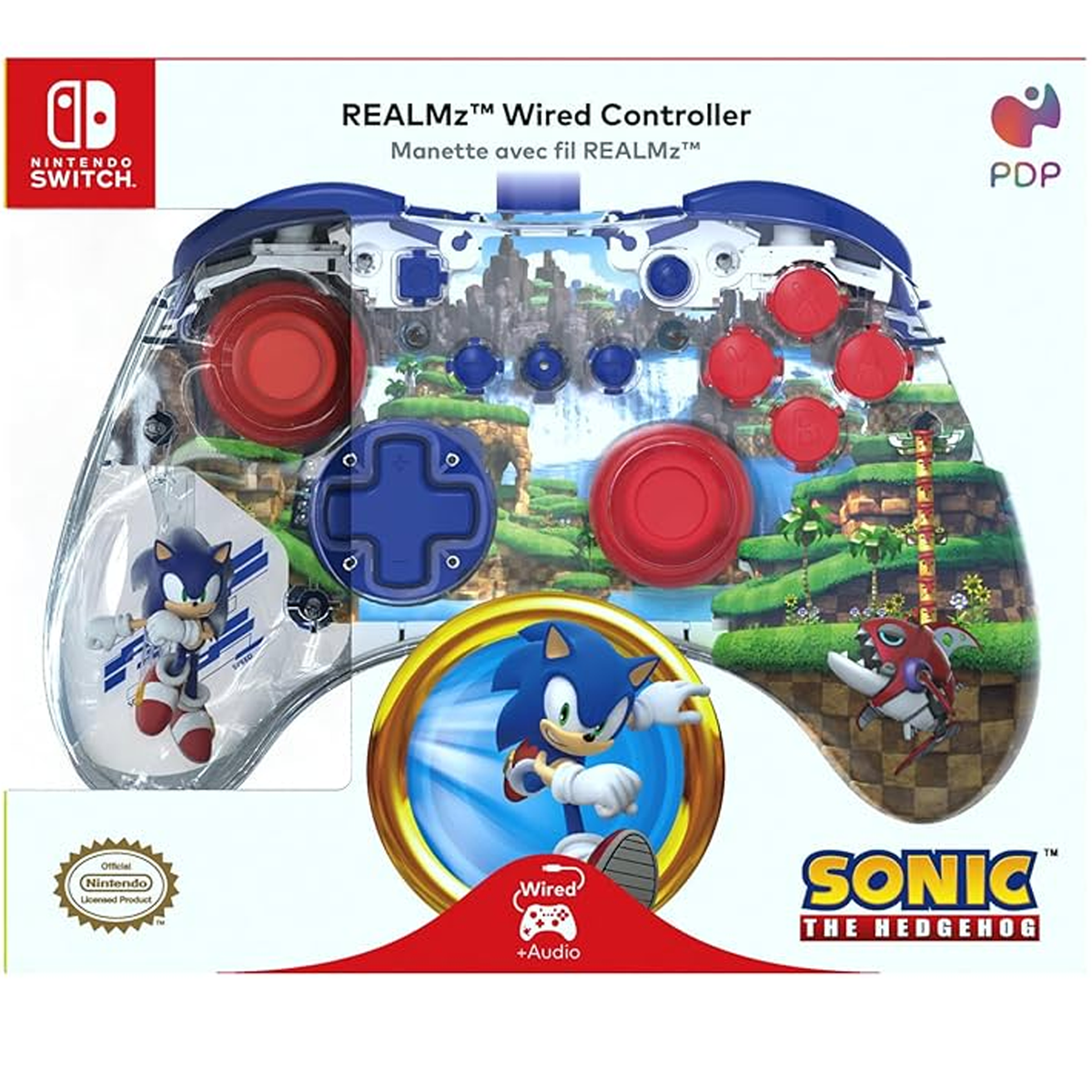 REALMz PDP Sonic Wired Controller (Switch) – The Game Collection