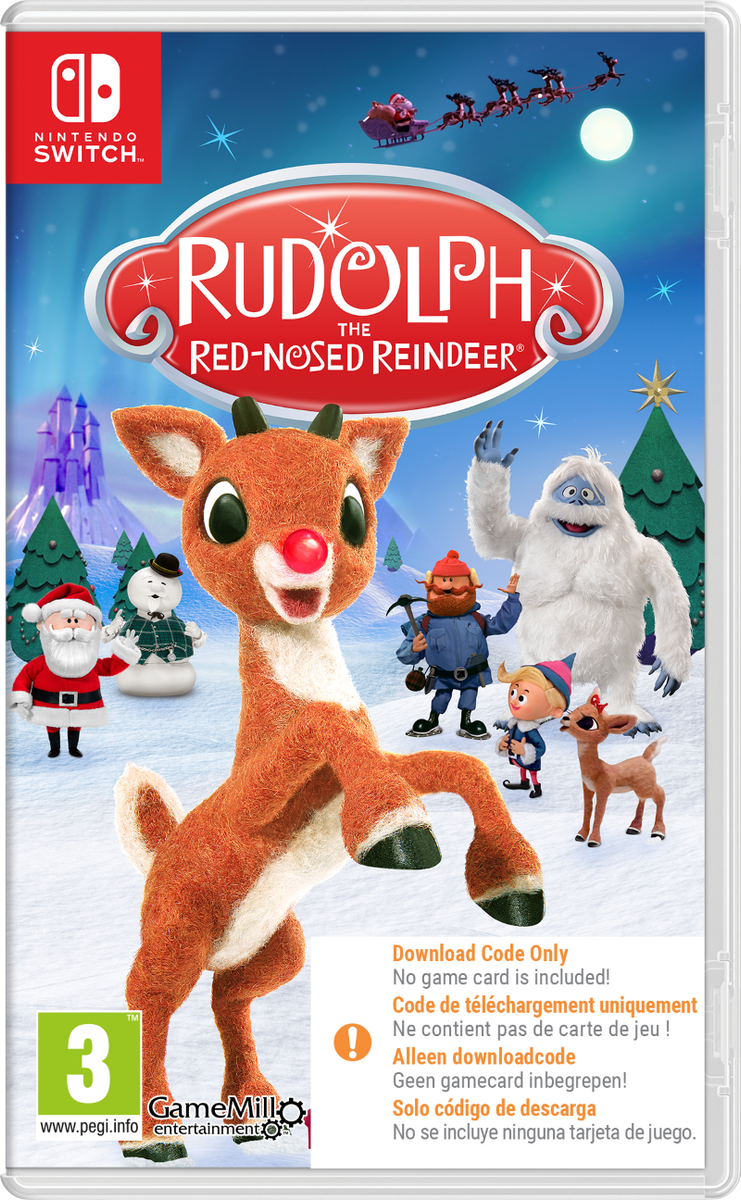 Rudolph The Red-Nosed Reindeer [Code in a Box] (Switch) – The Game ...