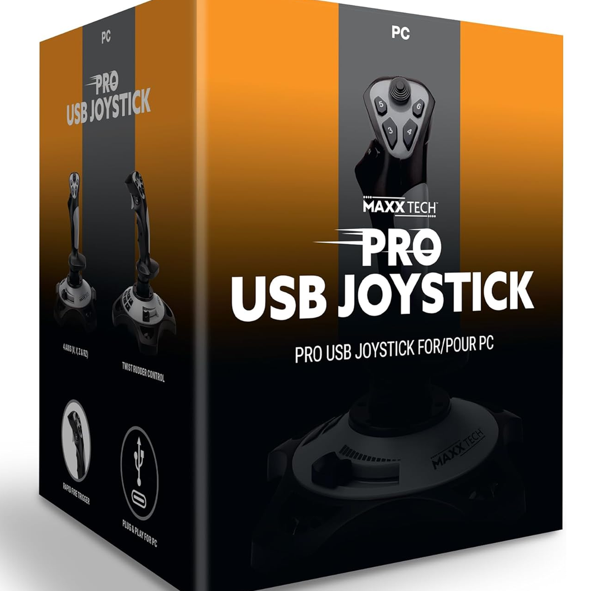 Maxx Tech Pro USB Joystick (PC) – The Game Collection