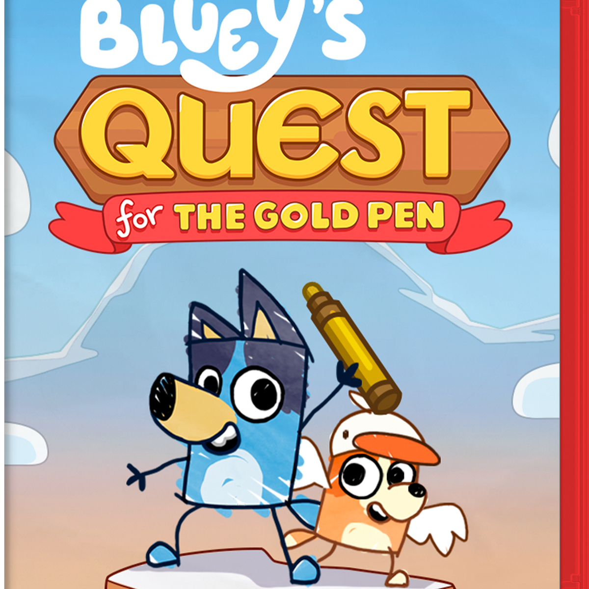 Bluey´s Quest for the Gold Pen (Switch 2) – The Game Collection