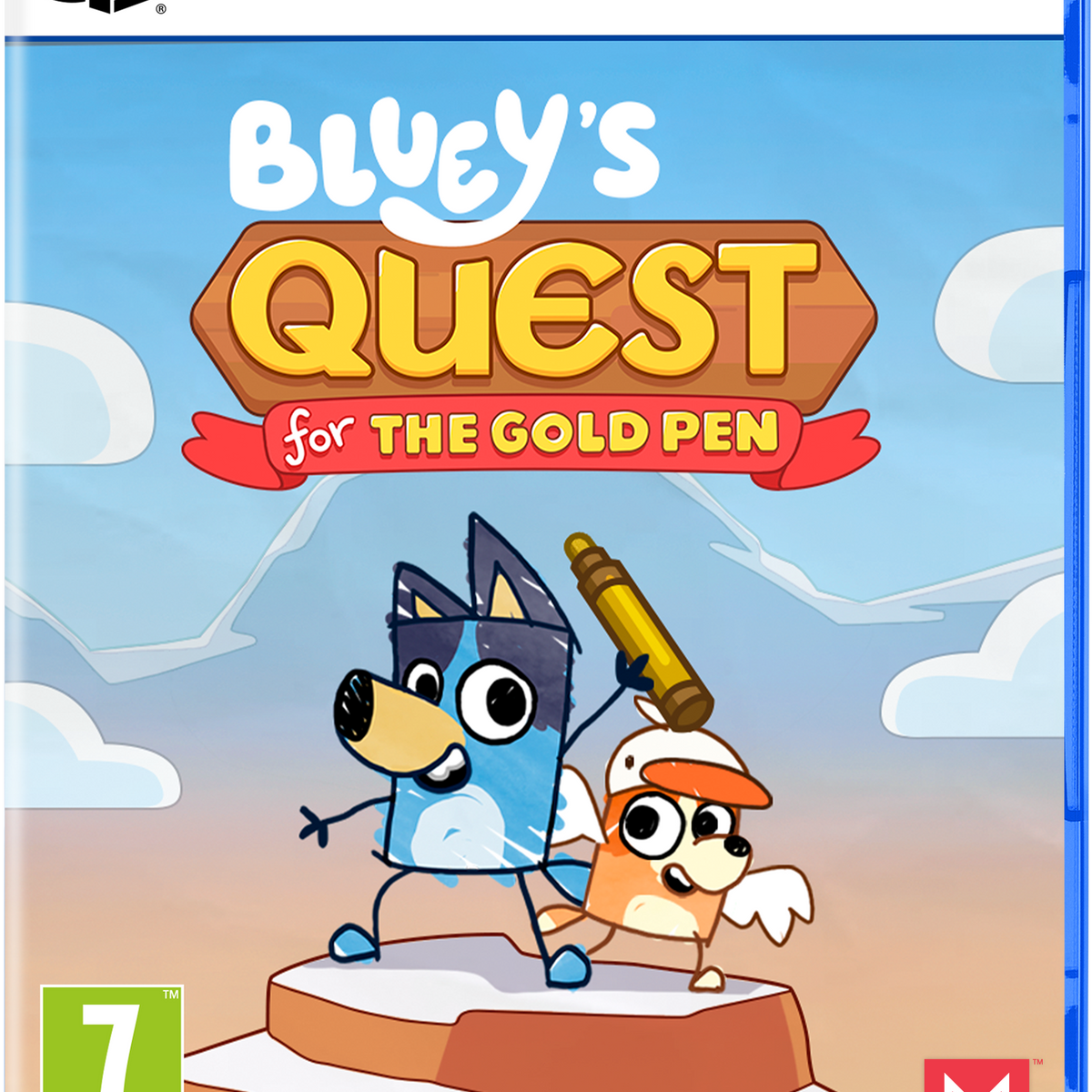 Bluey´s Quest for the Gold Pen (PS5) – The Game Collection
