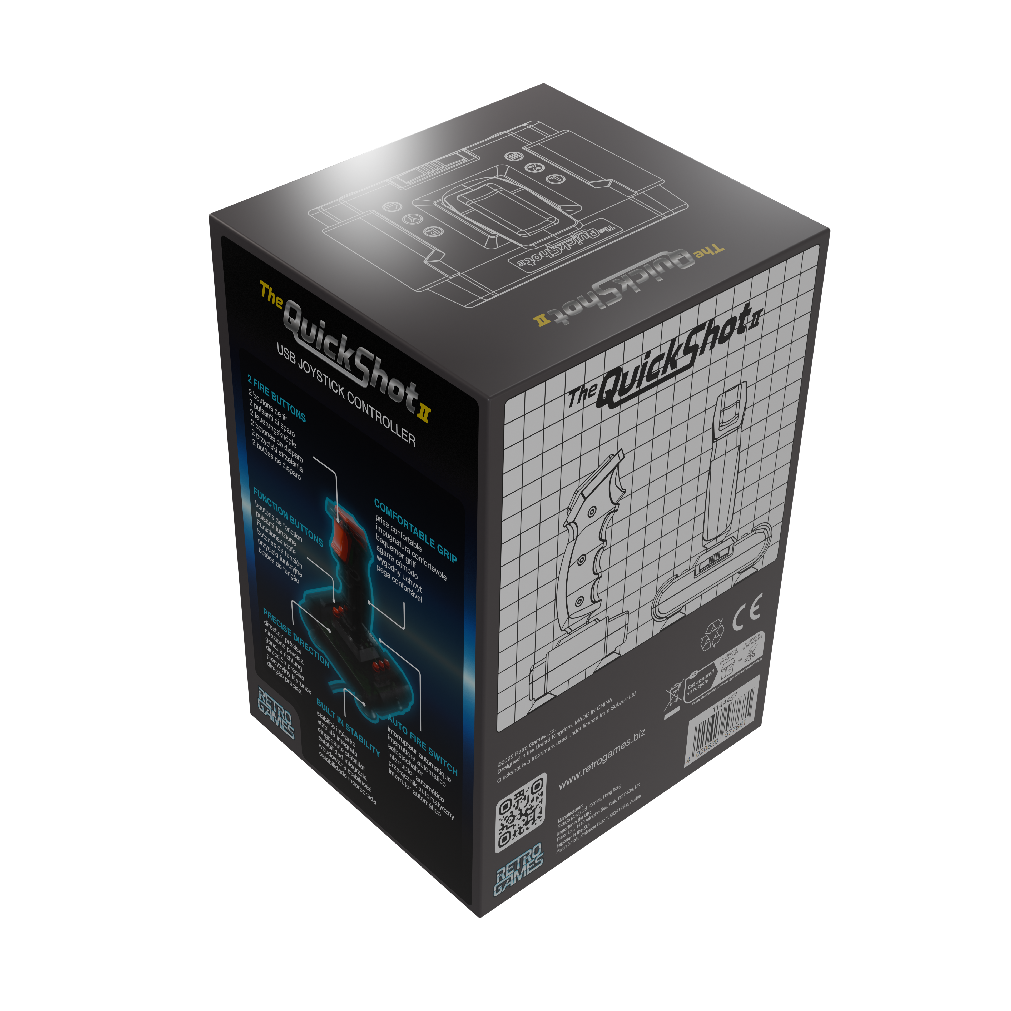 THE QUICKSHOT II – The Game Collection