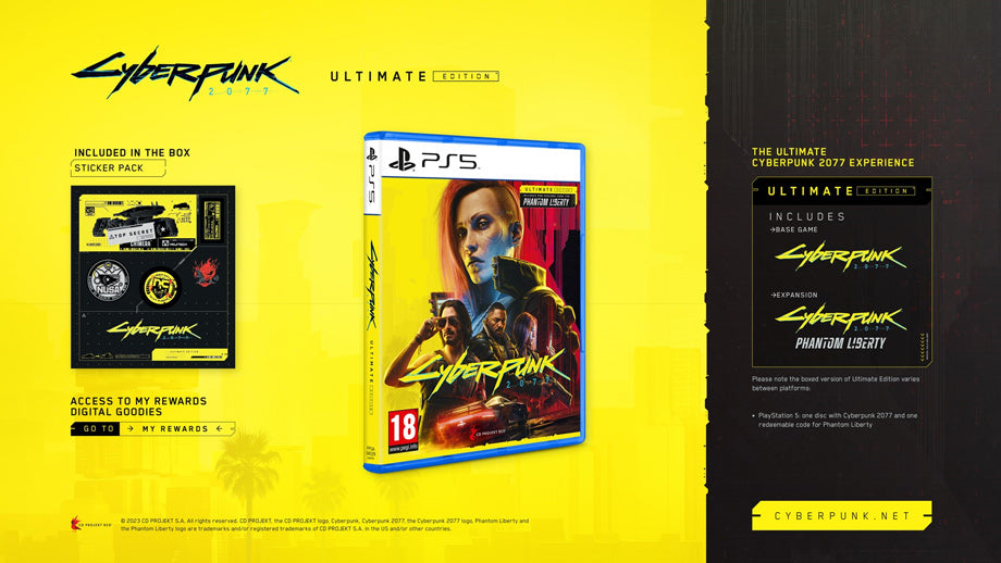 Cyberpunk 2077: Ultimate Edition (PS5) – The Game Collection