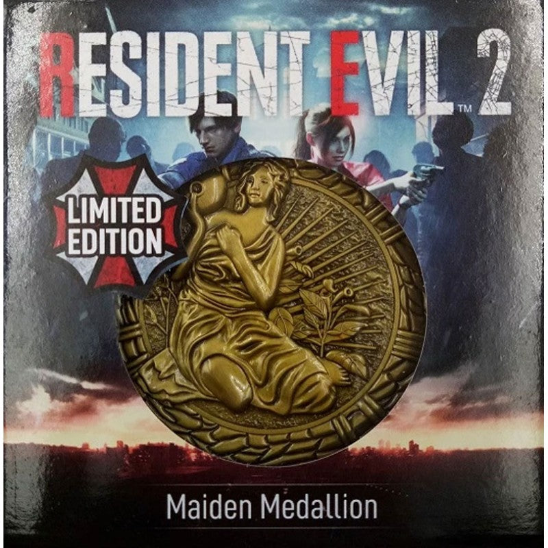 Resident Evil 2 Limited Edition Maiden Medallion – The Game Collection