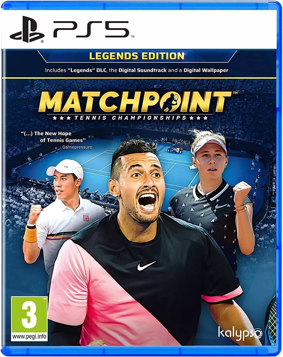 Matchpoint Tennis Championships Legends Edition (PS5) – TGC